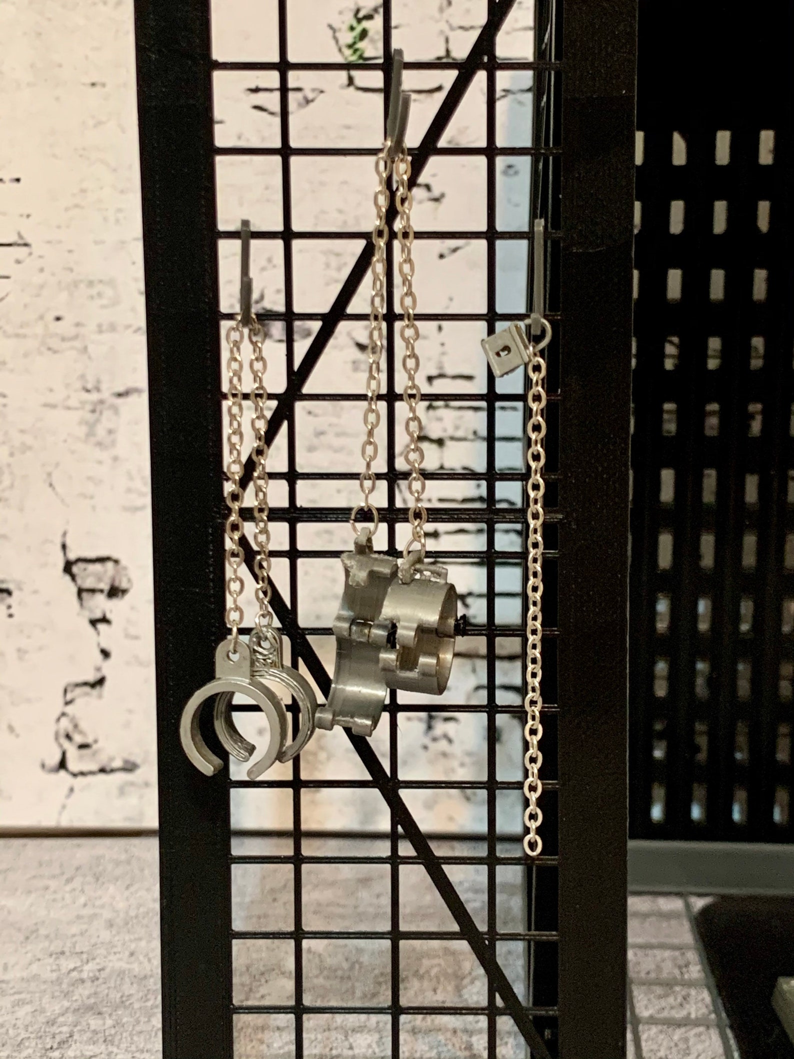 Shackles, Cuffs and Lock Miniature for Action Figure - Etsy