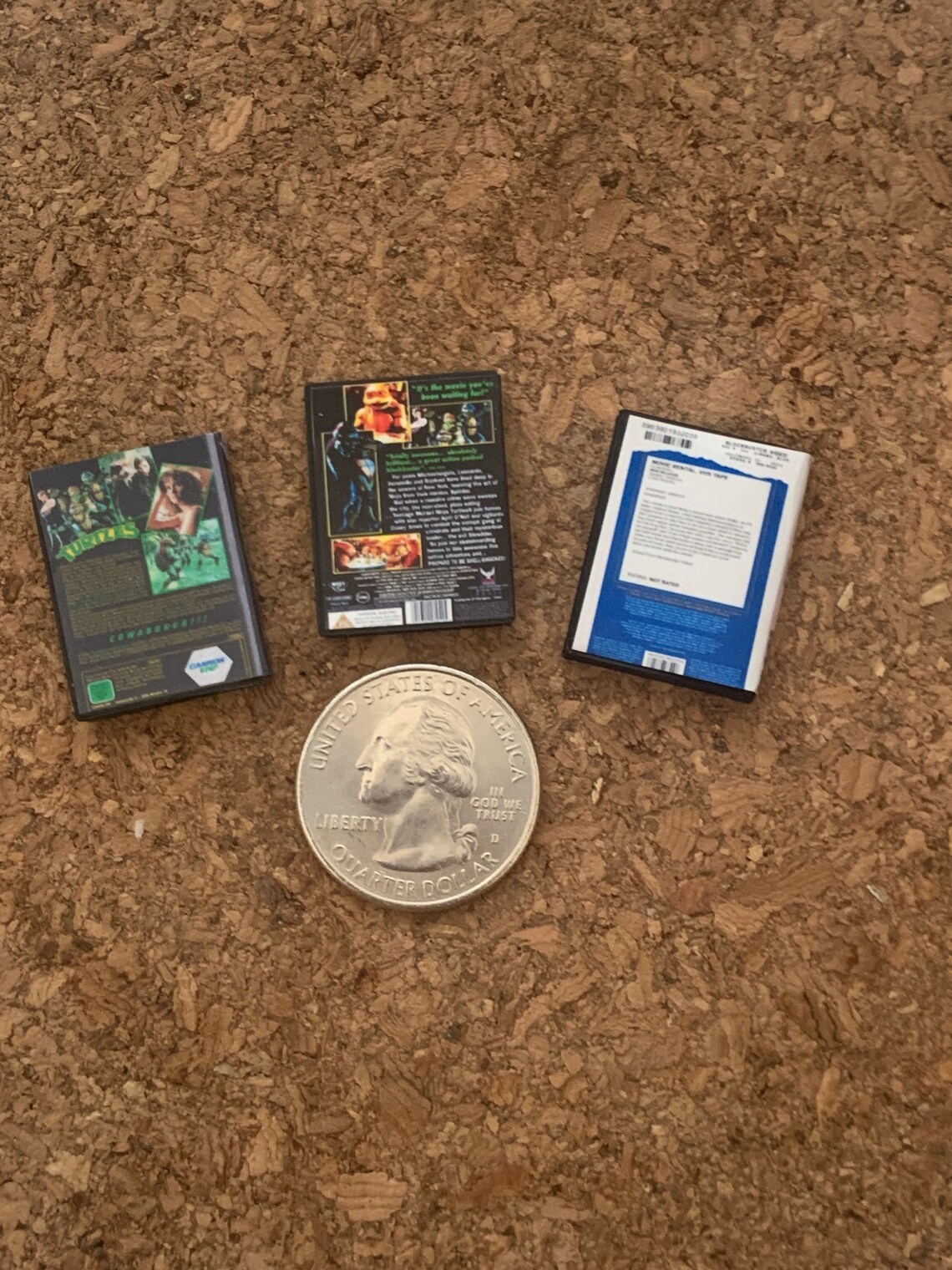 1:12 Scale VHS Movie Case Prop Miniature for Action Figure | Etsy