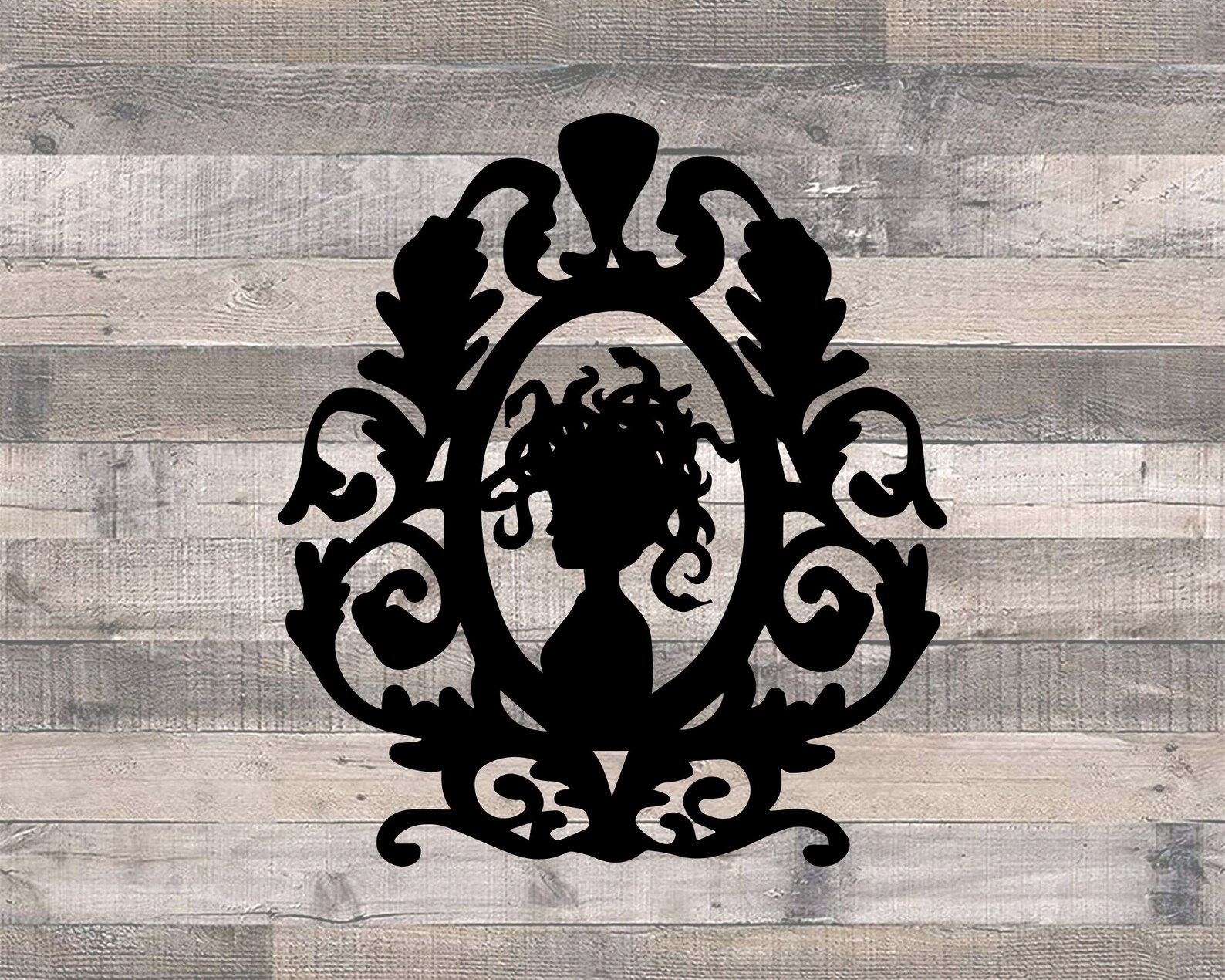 Framed Medusa Cut File SVG Digital Download | Etsy