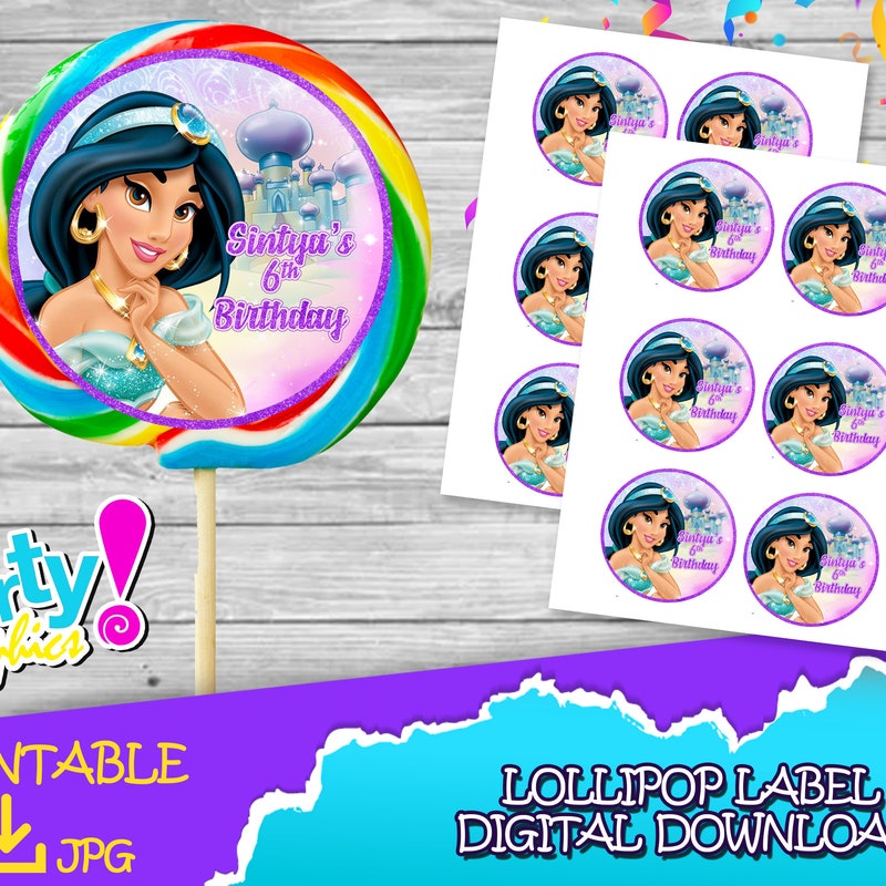 Princess Jasmine Party - Etsy