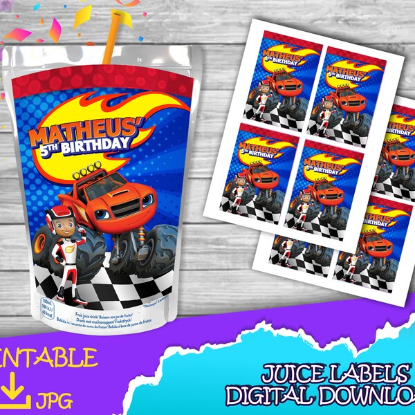 Blaze Birthday - Etsy