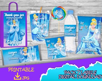 Magenta Birthday Pack Chip Bag fruit Snacks-favor Bag - Etsy