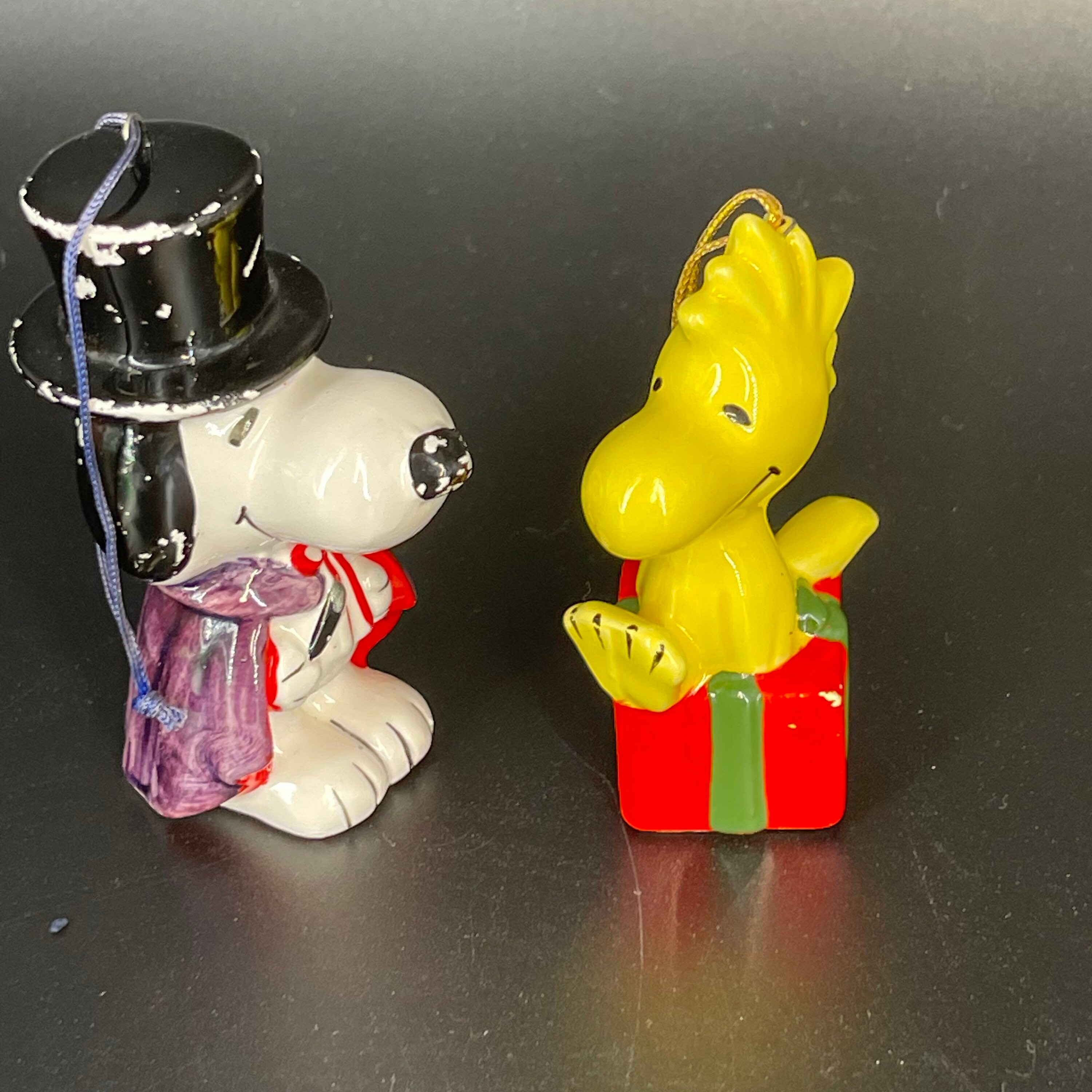 Rare Set of 2: Vintage Magician Snoopy Christmas Ceramic - Etsy