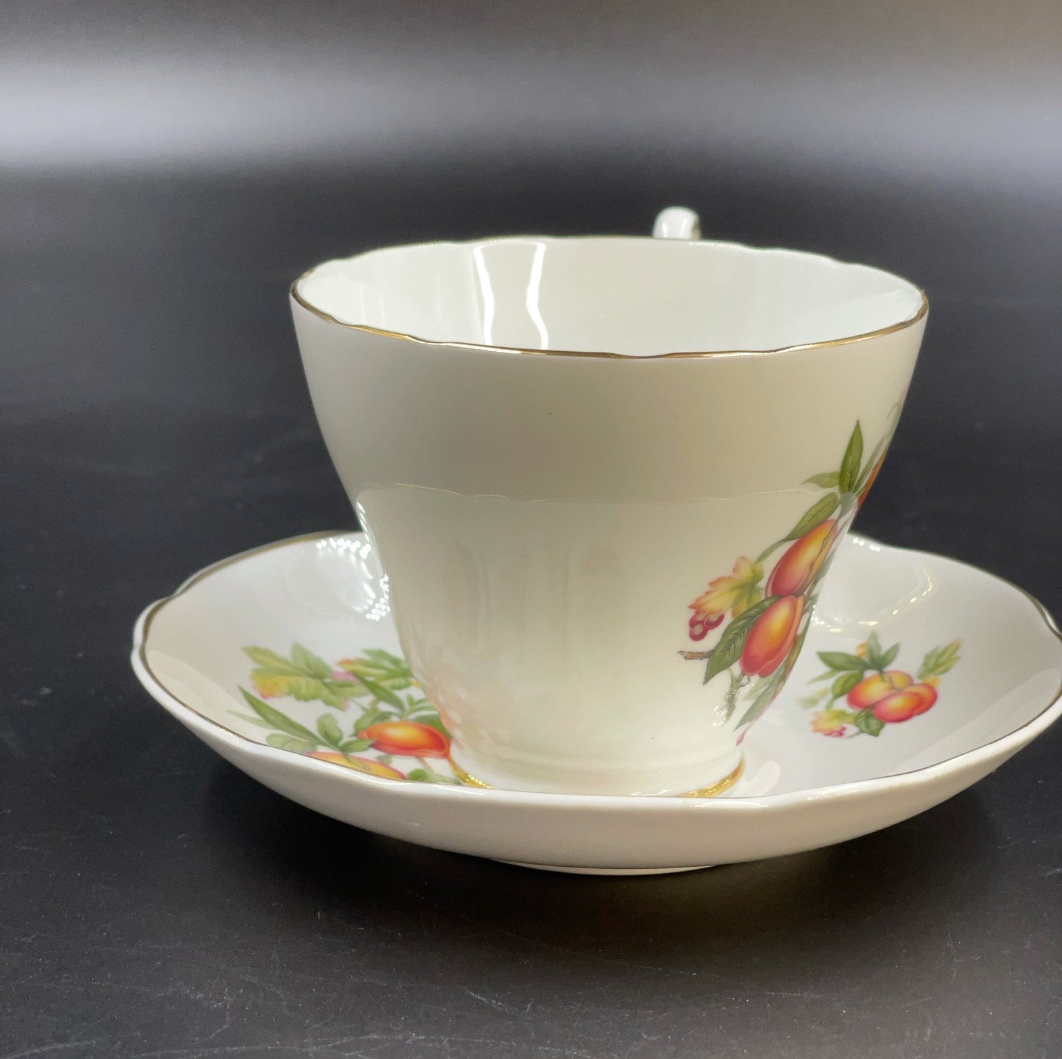 Mayflower China Fine Bone China Teacup and Saucer - Etsy