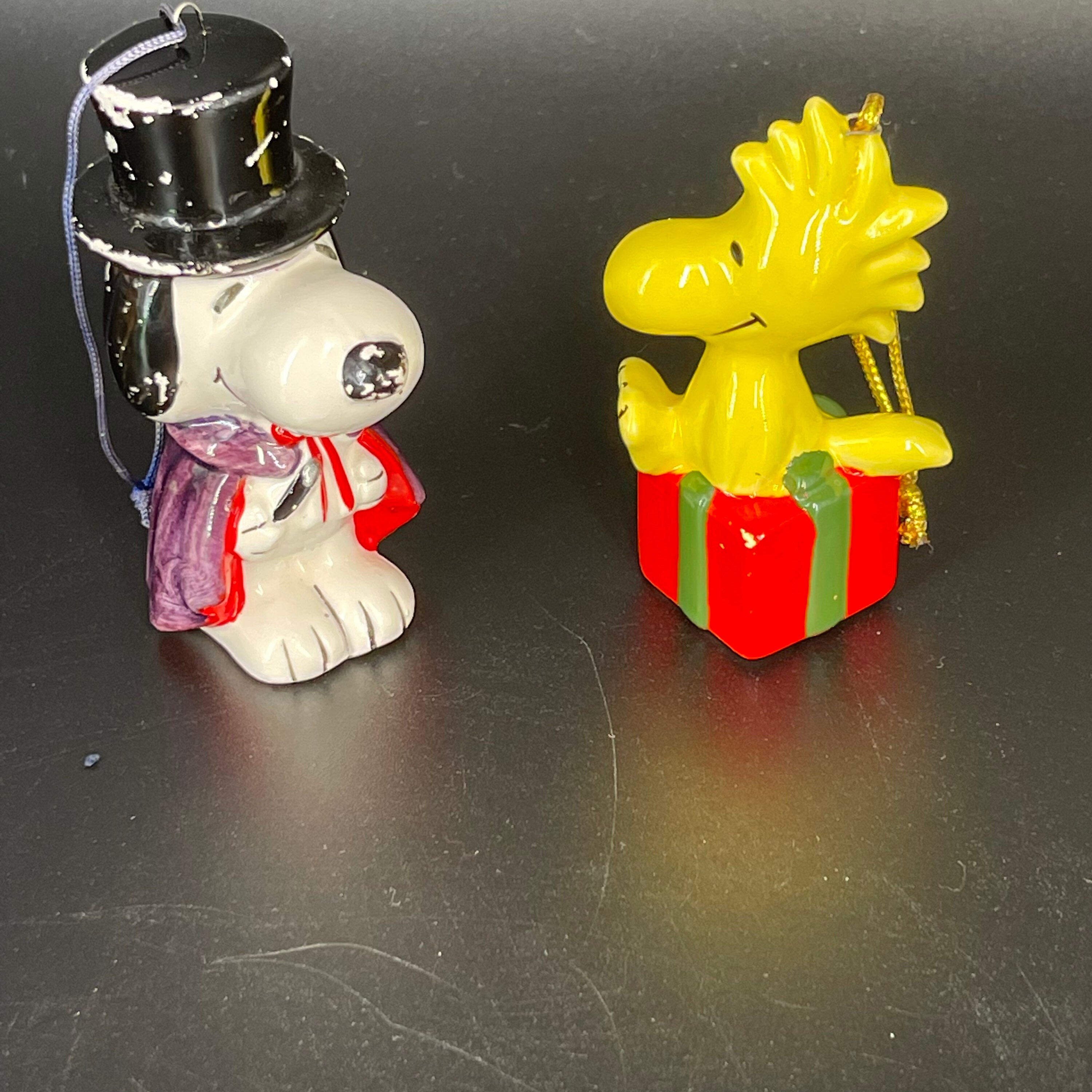 Rare Set of 2: Vintage Magician Snoopy Christmas Ceramic - Etsy