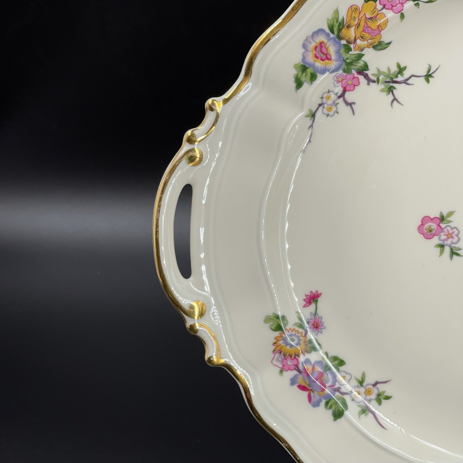 Bernardaud Limoges Porcelain Cake Plate - Etsy