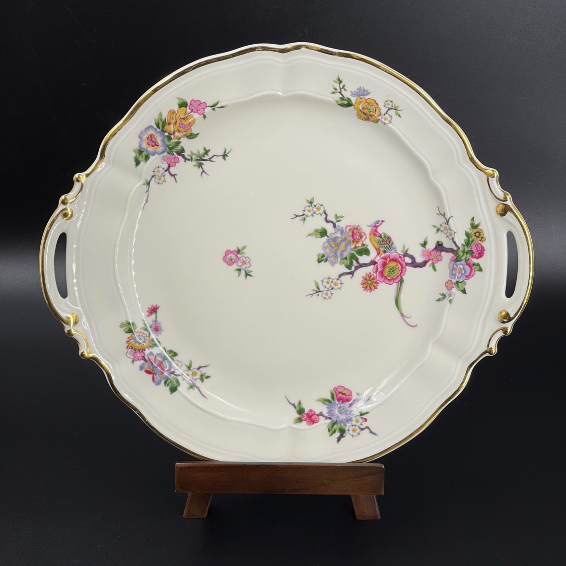 Bernardaud Limoges Porcelain Cake Plate - Etsy