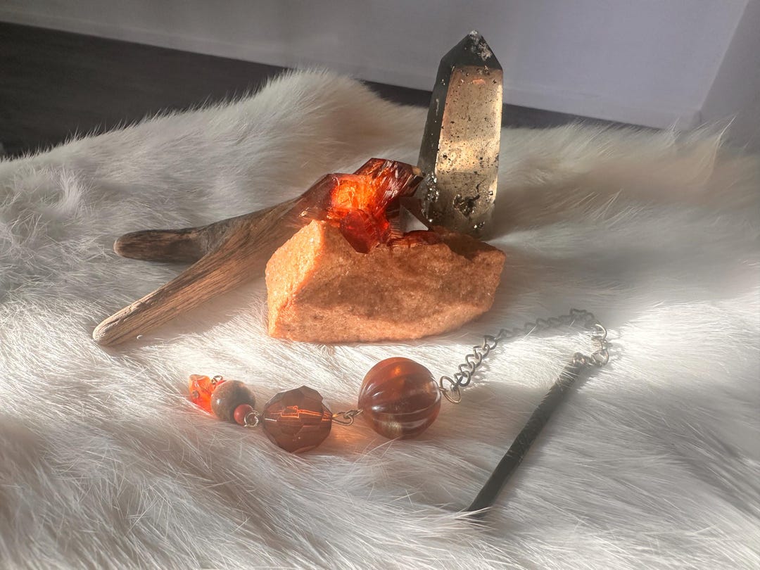 Pendulum for Dowsing & Divination Sustainable, Upcycled Materials ...