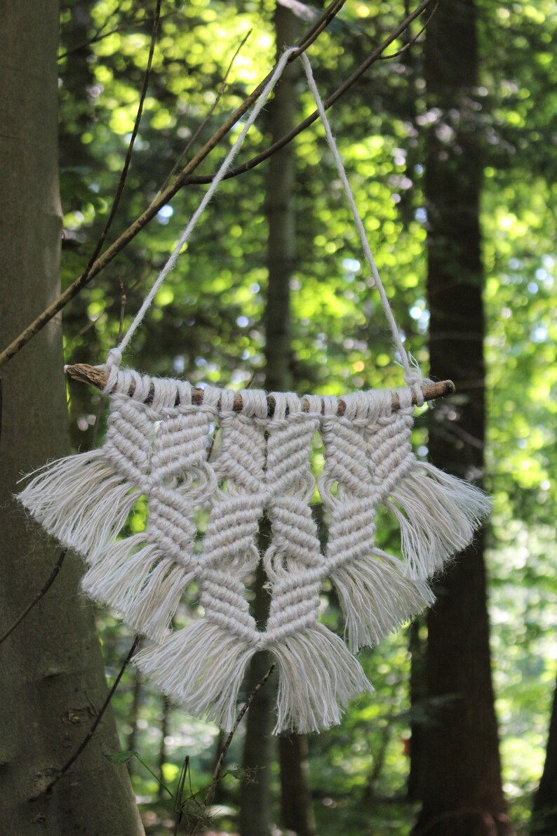 Wandbehang Makramee „Trondheim“ für draußen | Outdoor Makramee aus ...