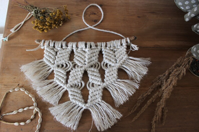 Wandbehang Makramee „Trondheim“ für draußen | Outdoor Makramee aus ...