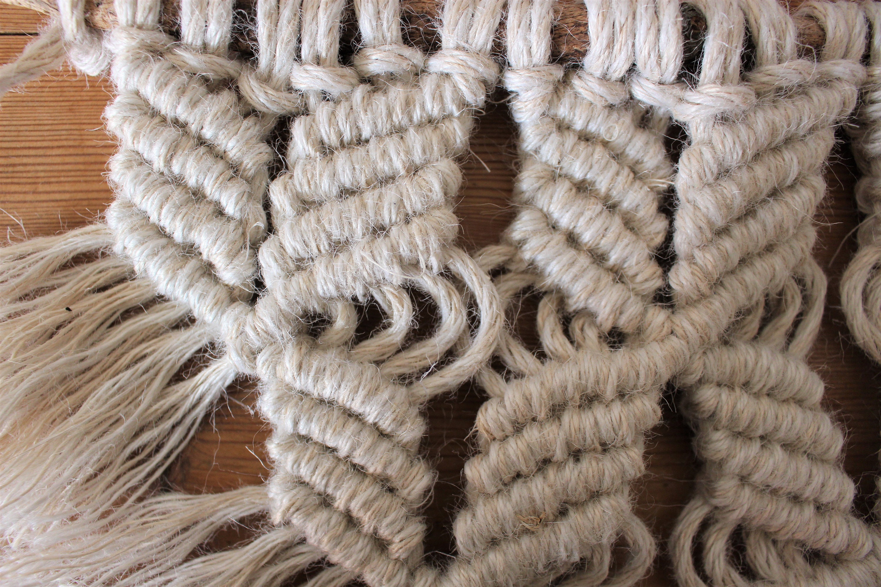 Wandbehang Makramee „Trondheim“ für draußen | Outdoor Makramee aus ...