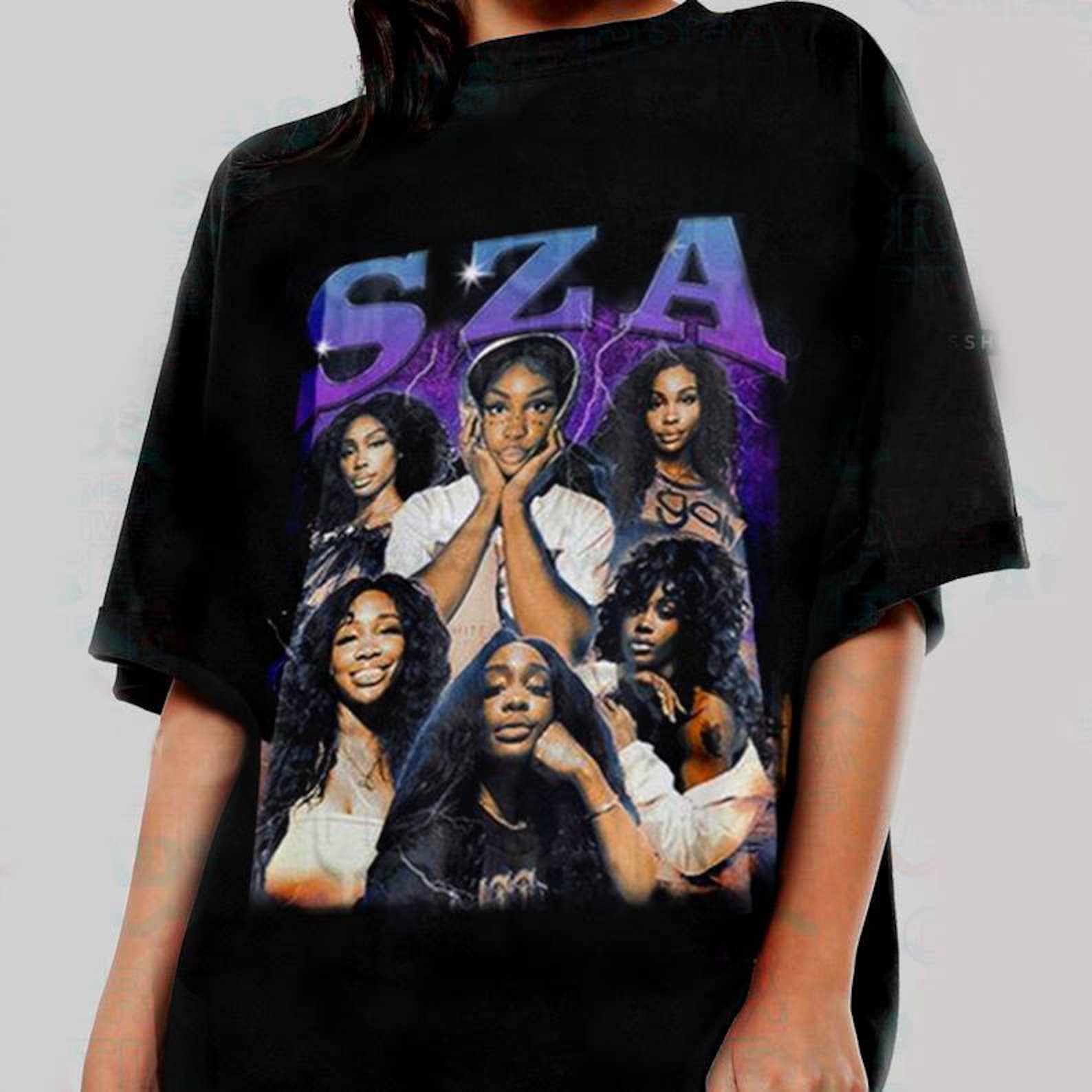 SZA Shirt SZA Printed Graphic Tee Sza Ctrl Fan Shirt Sza | Etsy