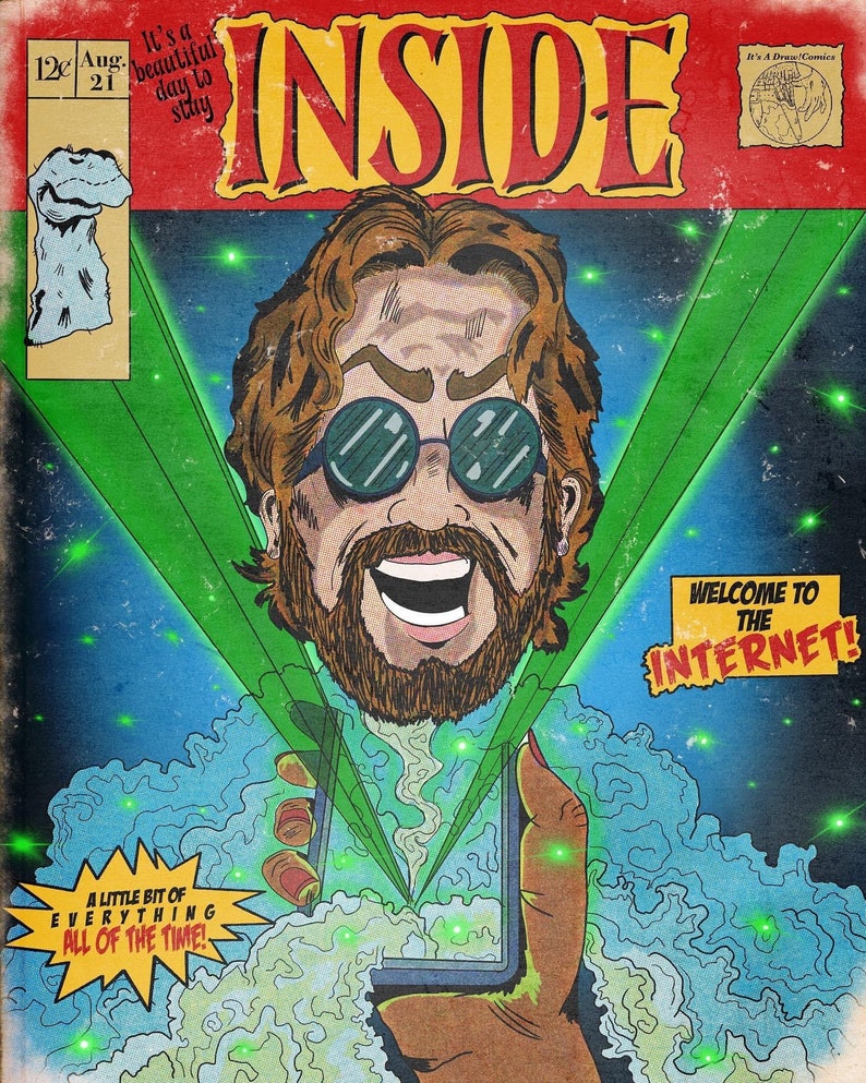 Welcome to the Internet Bo Burnham Print - Etsy