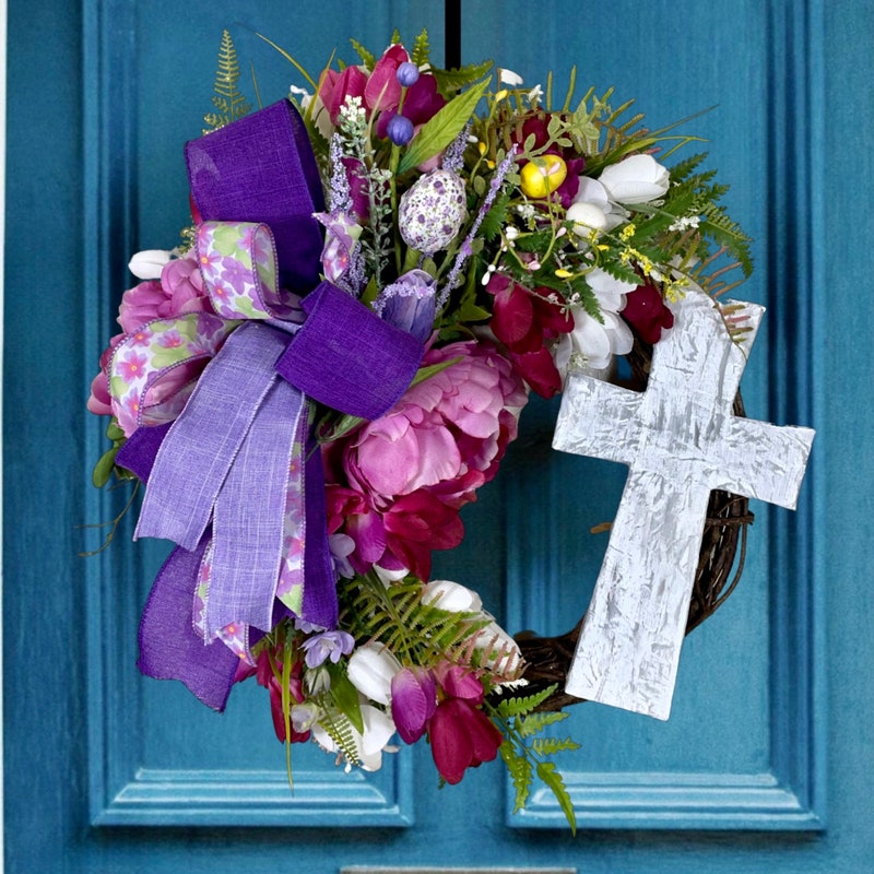 Christian Wreath - Etsy