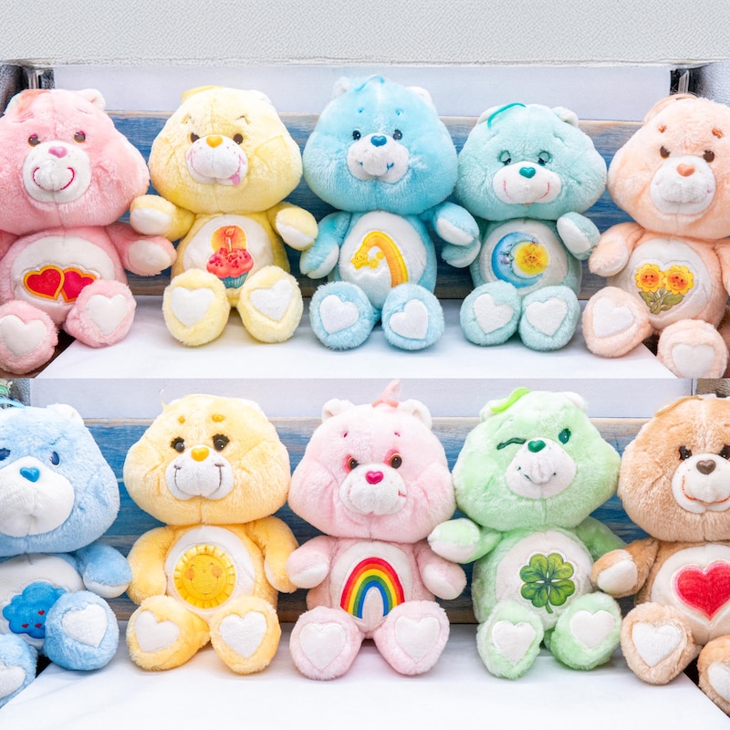Care Bears Rainbow Plush - Etsy