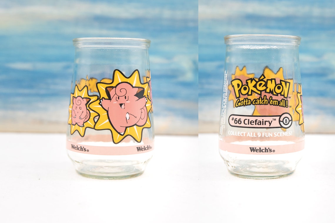 Vintage 1999 Pokémon Welch's Jelly Jars Original Series 1 - Etsy