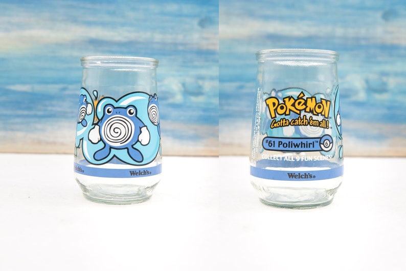 Vintage 1999 Pokémon Welch's Jelly Jars Original Series 1 - Etsy