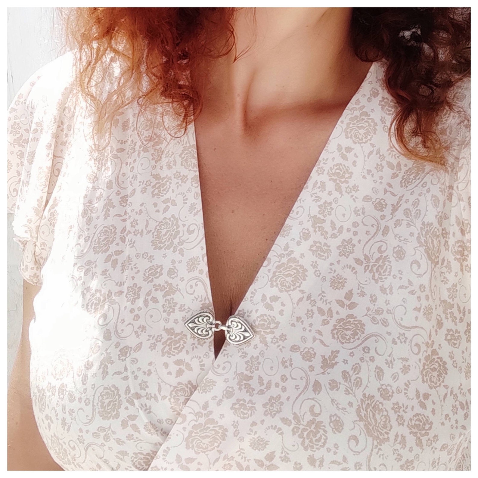 Necklines Closing Sweater Pin Sweater Clip Locking Clip - Etsy