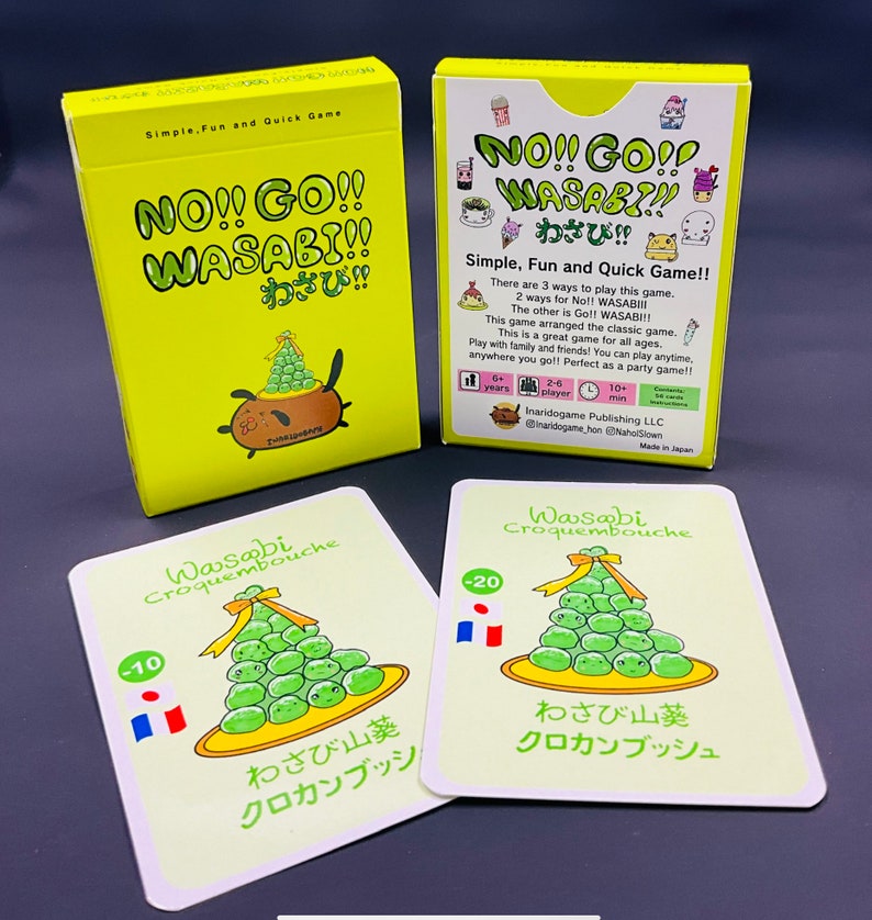 No!! Go!! WASABI!! さわび！！kawaii Card Games: There Are 3 Ways to Play ...