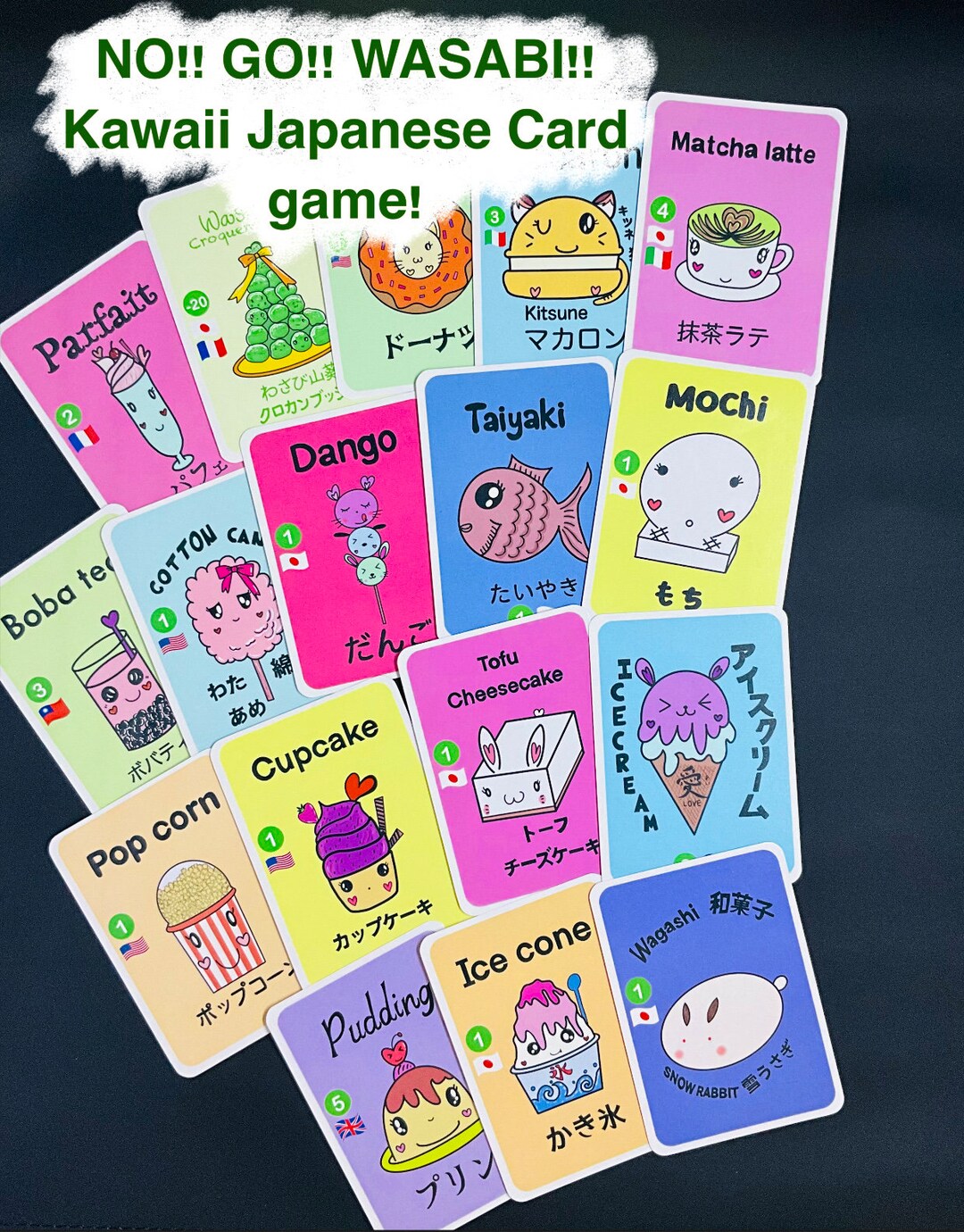 No!! Go!! WASABI!! さわび！！kawaii Card Games: There Are 3 Ways to Play ...