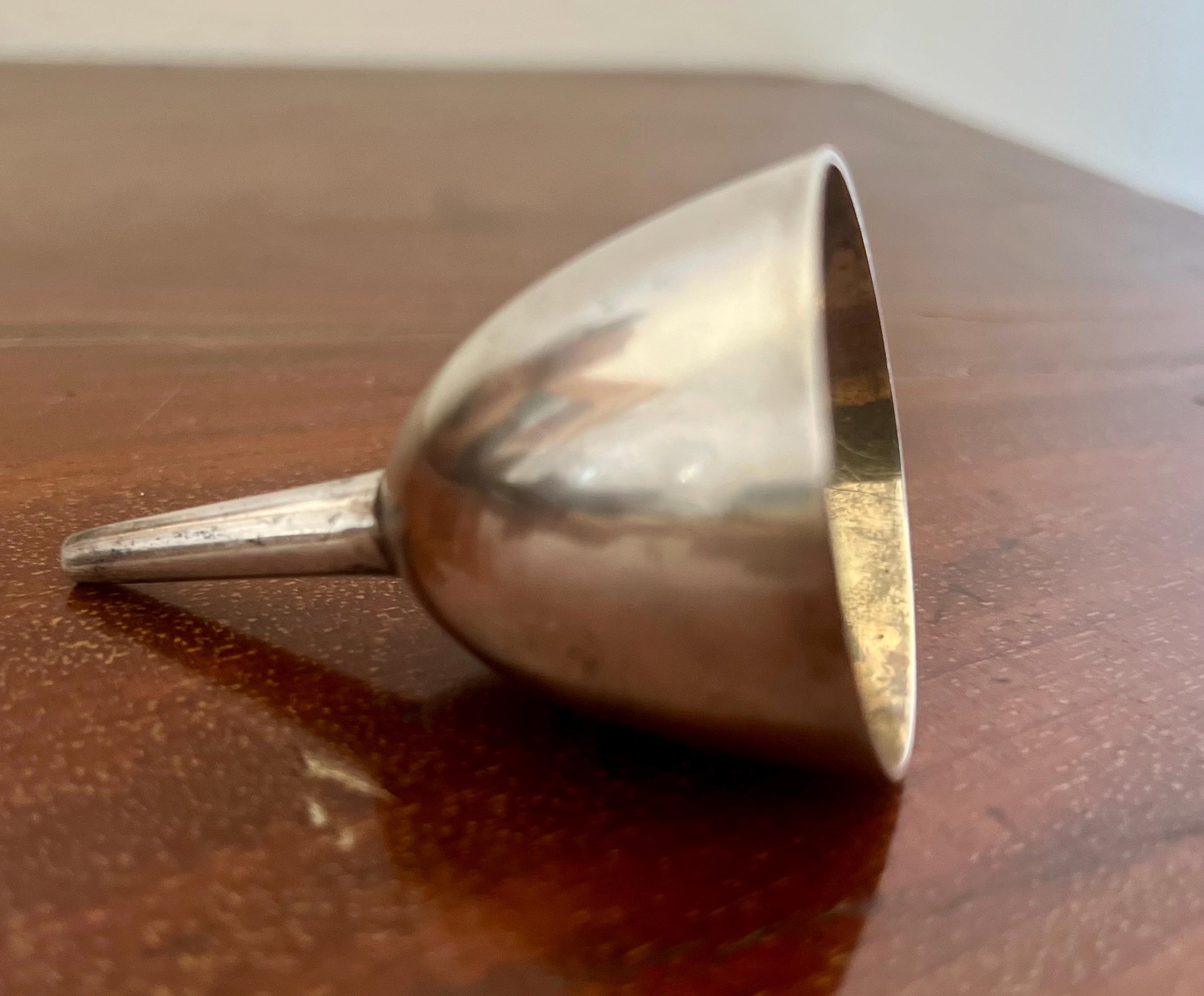 Charming Silver Funnel With Gilt Interior - Etsy