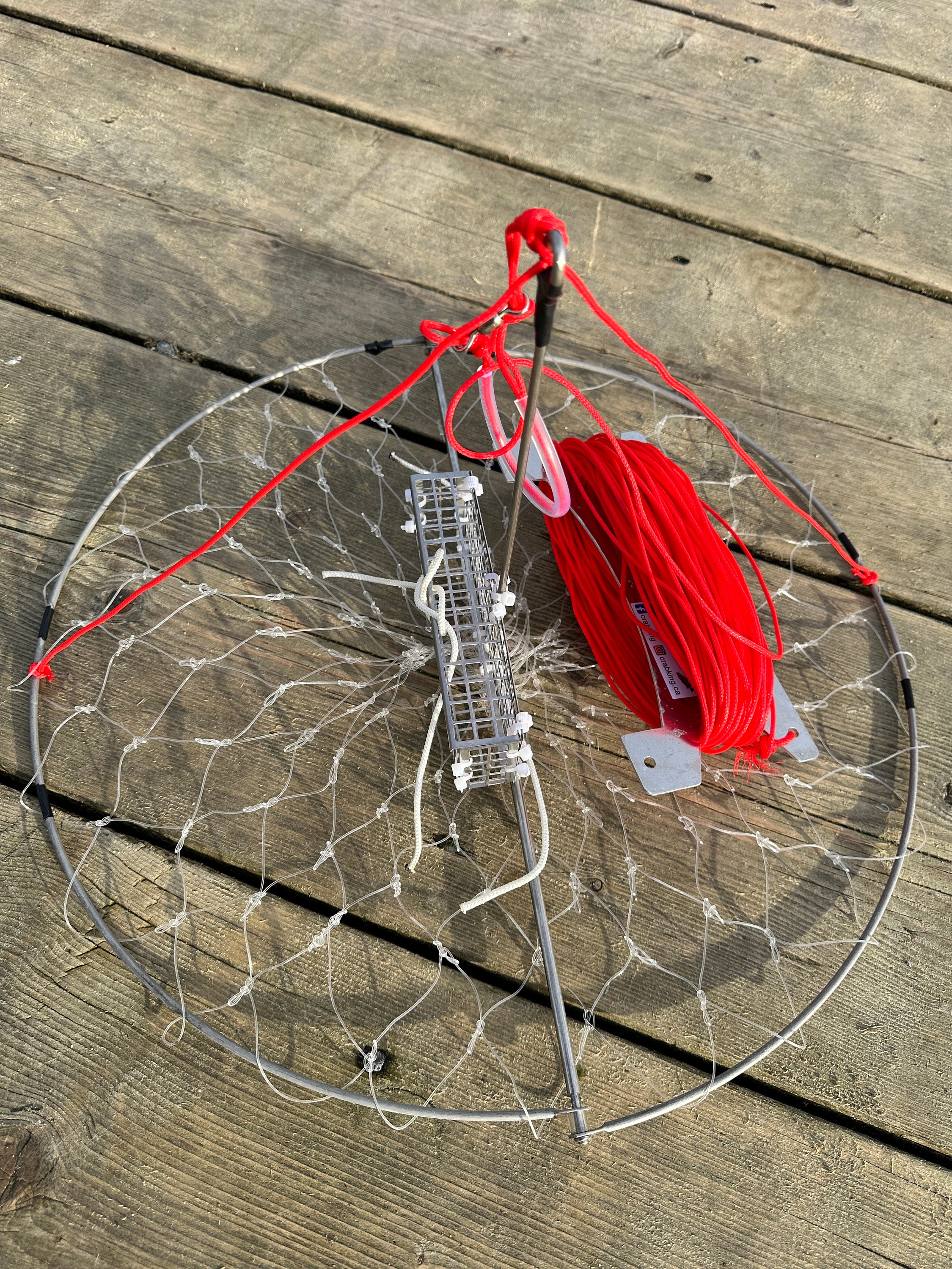 Casting Crab Traps/crab Nets/crabbing/handwoven/crab - Etsy