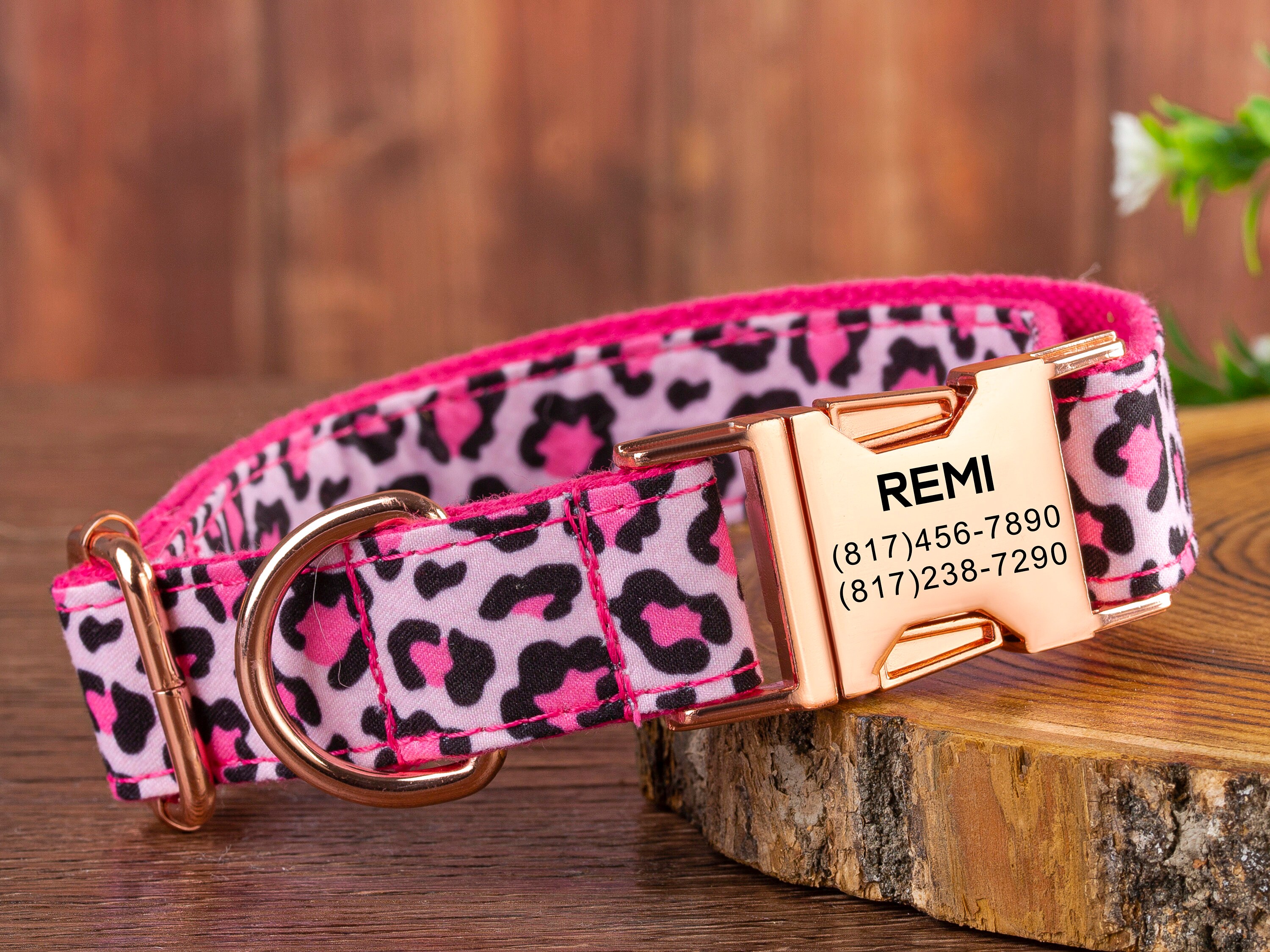 Collier de chien collier floral de chien collier de chien de | Etsy