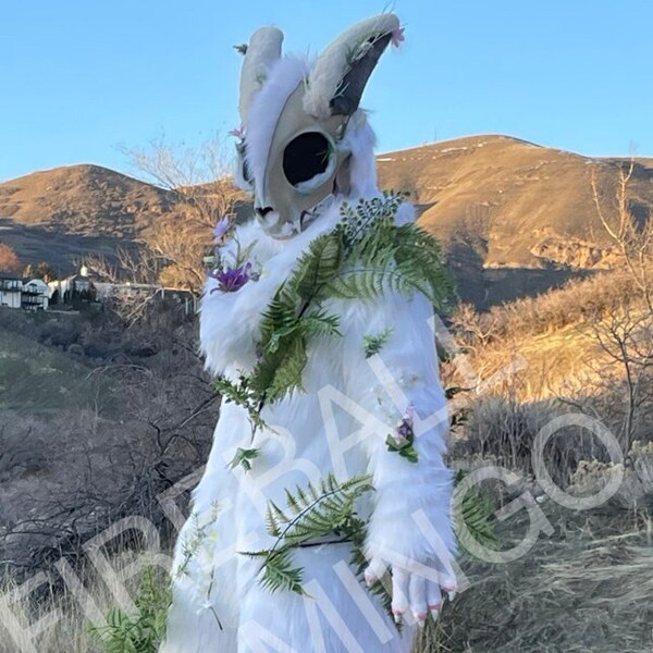 Skull Dog Mask Furry - Etsy