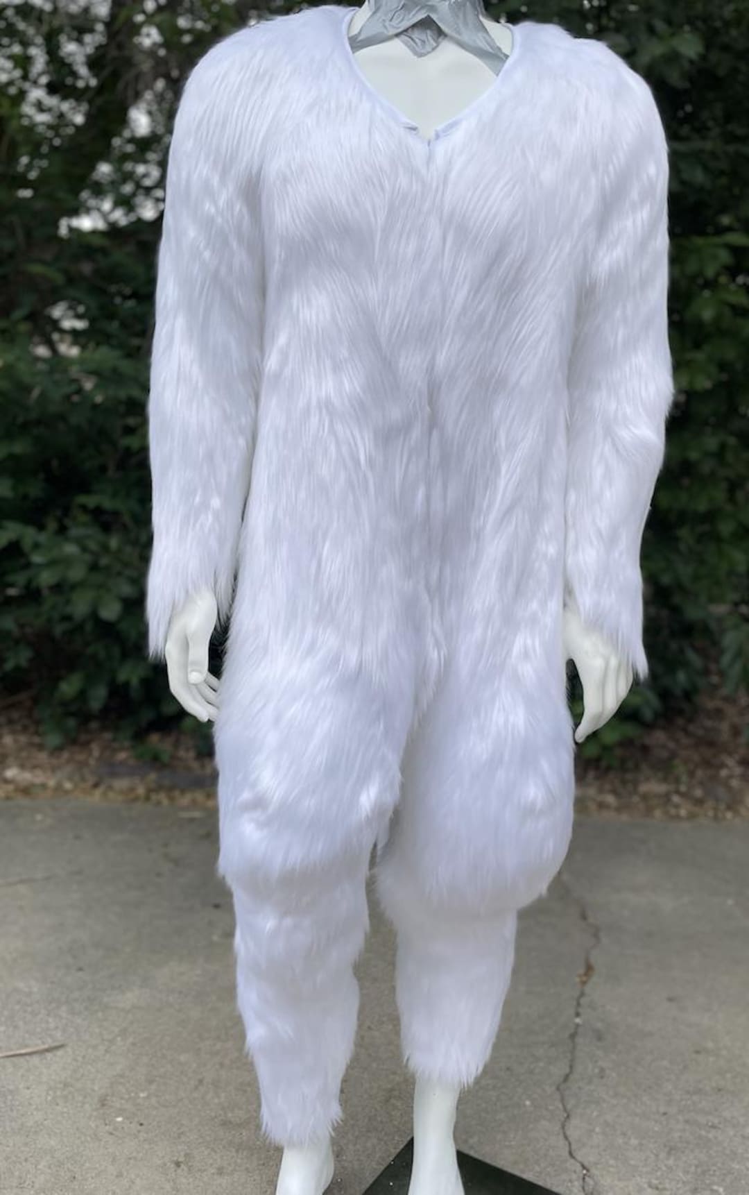 Slim-digi White Fursuit Bodysuit - NEW - Etsy