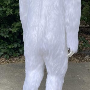 Slim-digi White Fursuit Bodysuit - NEW - Etsy