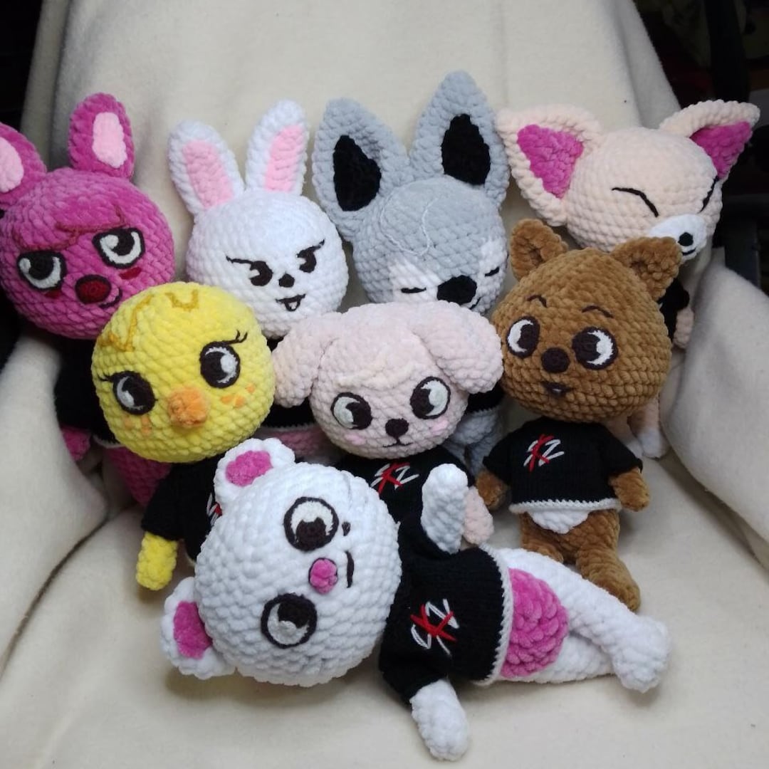 Skzoo Crochet Toy - Etsy