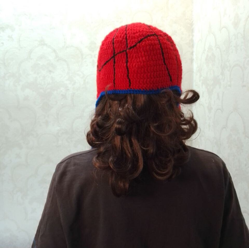 May Parker Spiderverse Spider Girl Crochet Hat - Etsy
