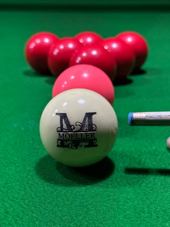 Personalized Cue Balls