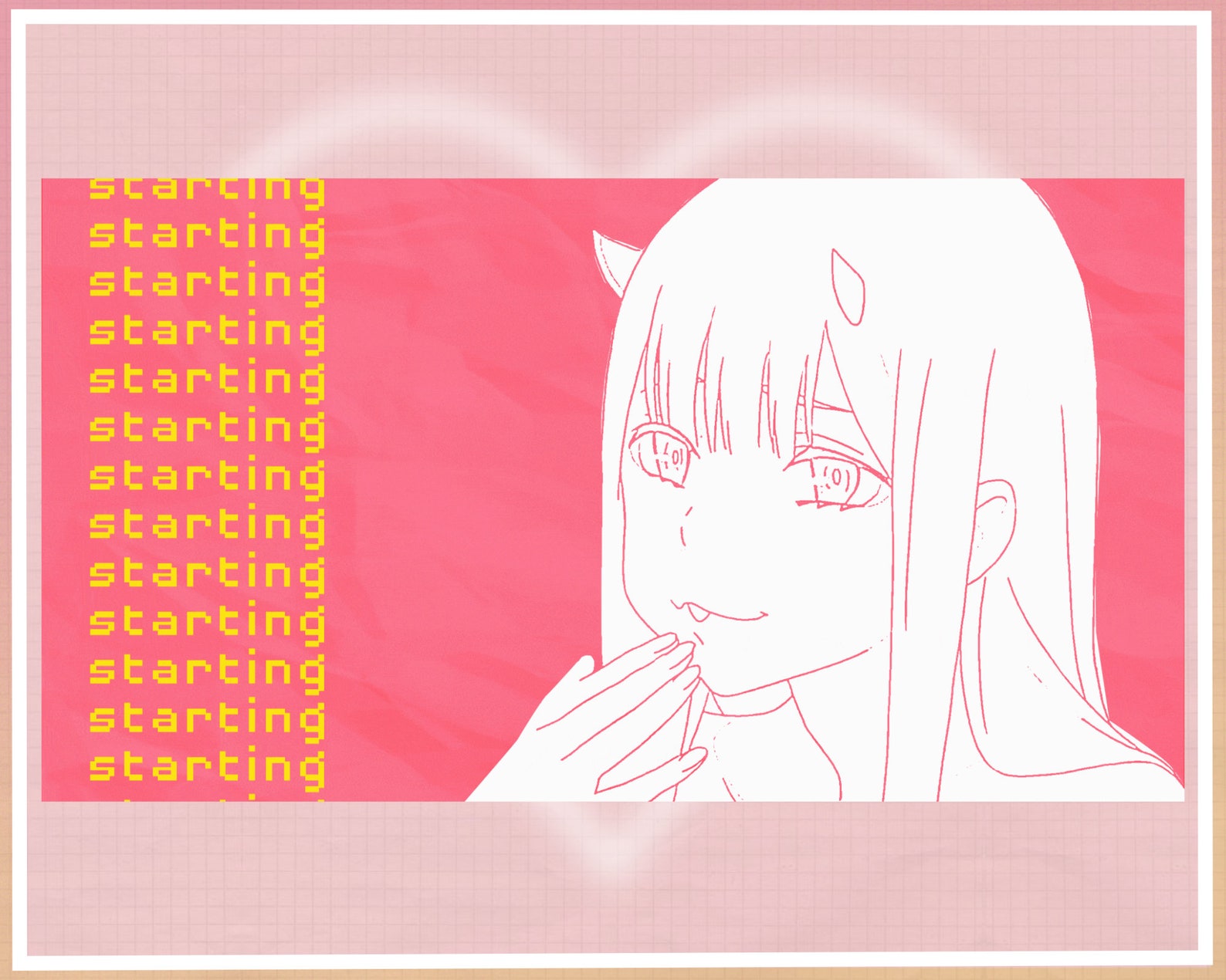 Pink Anime Aesthetic Banner Pack 4 Animated Banners for Twitch Overlays ...