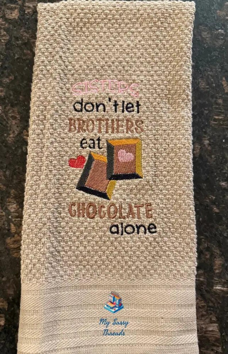 Sisters/brothers & Chocolate - Etsy