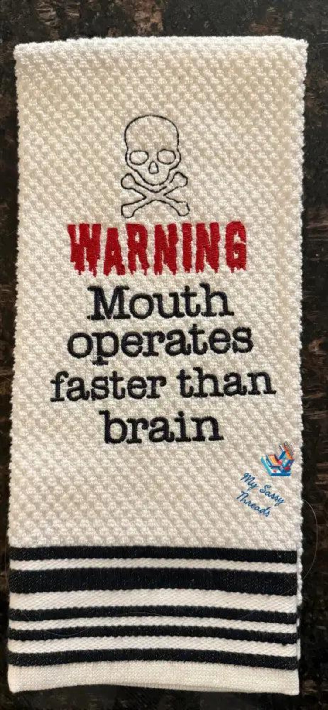 Warning Mouth - Etsy