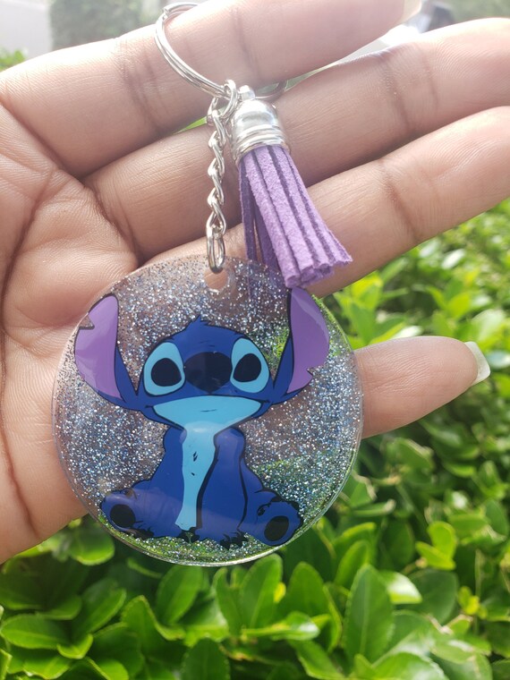 Blue Monster Blue Alien Tassel Keychain - Etsy