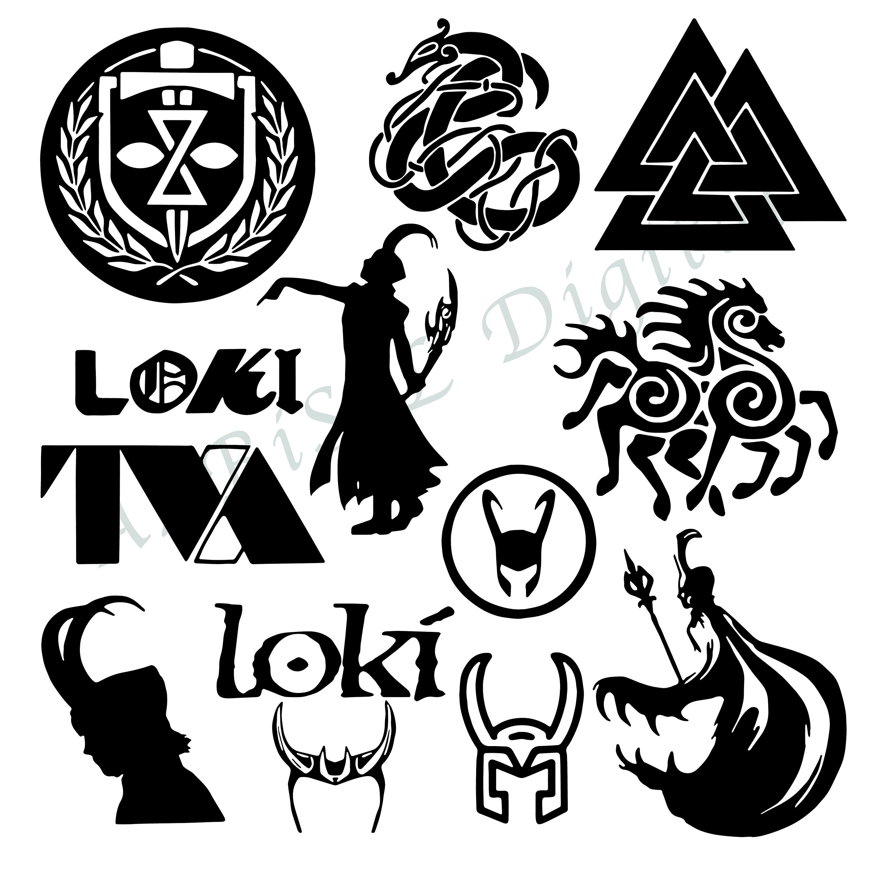 Loki SVG, Marvel SVG, Tv Shor Svg - Etsy UK