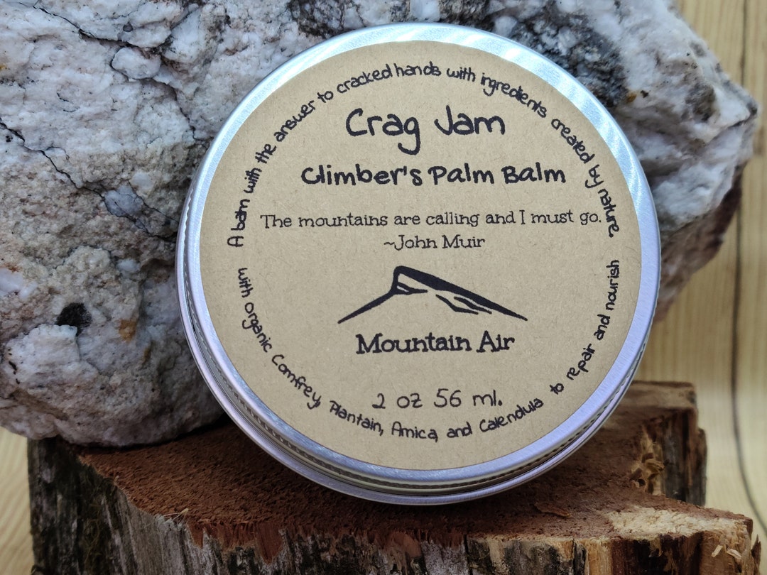 Crag Jam Climber's Palm Balm: Organic Hand Repair (2 Oz) - Etsy