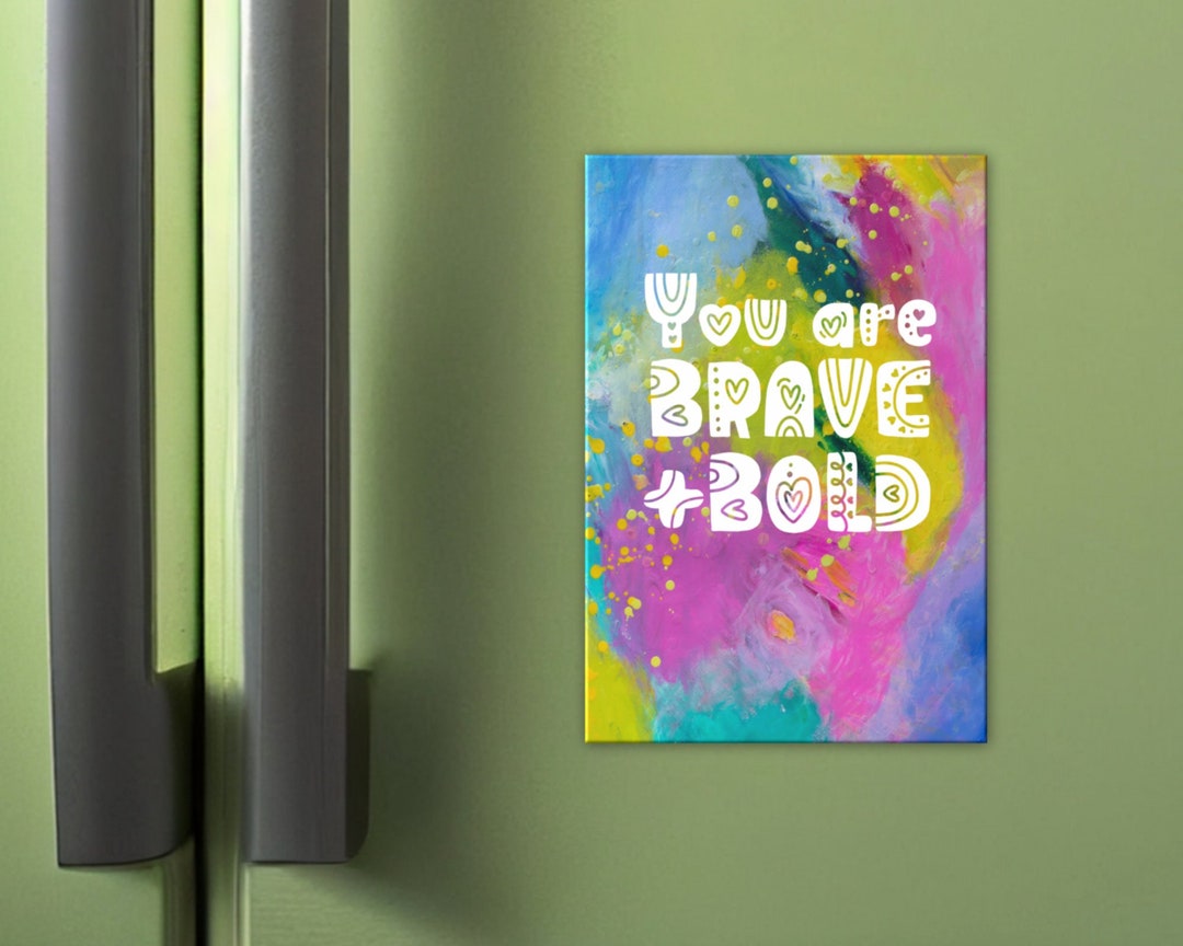 Positive Affirmation Magnet Decorative Magnet Quotes About - Etsy