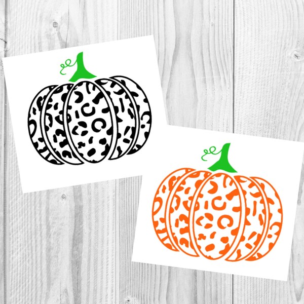 Pumpkin Vinyl Decal - Etsy