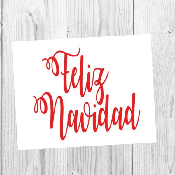 Feliz Navidad - Etsy