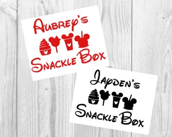 Snackle Box Decal - Etsy