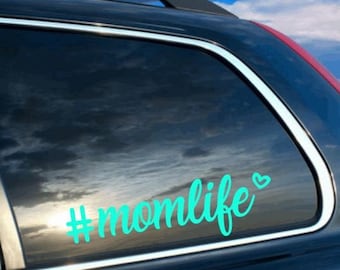 Vinyl Mom Car Decals - Etsy