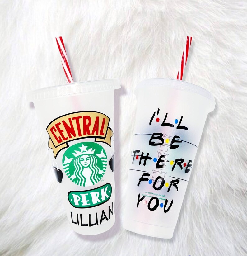 Friends Inspired Central Perk Starbucks Cup Central Perk Cup - Etsy
