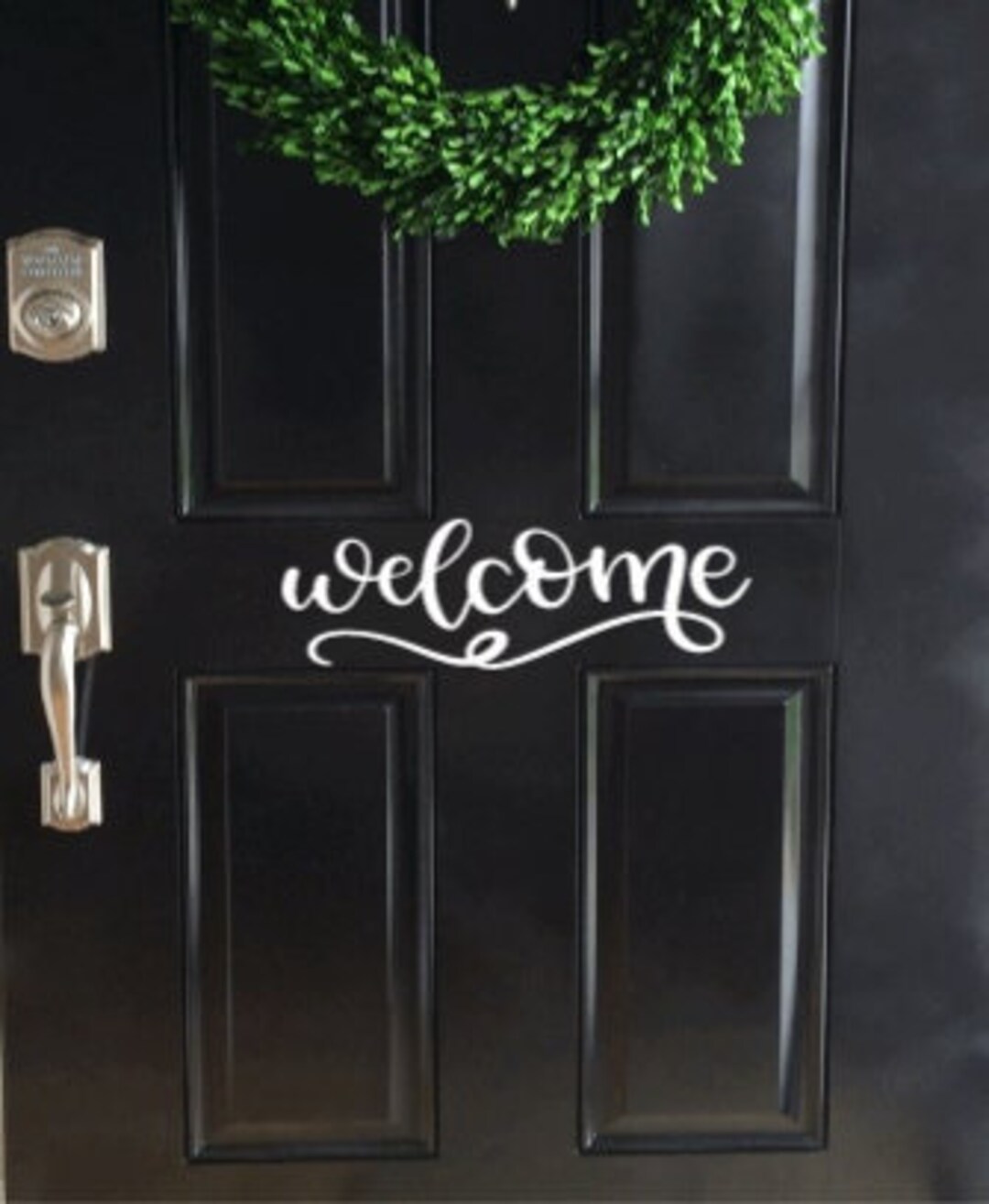Welcome Door Decal Entry Door Decal Welcome Sticker Door Decal Front ...