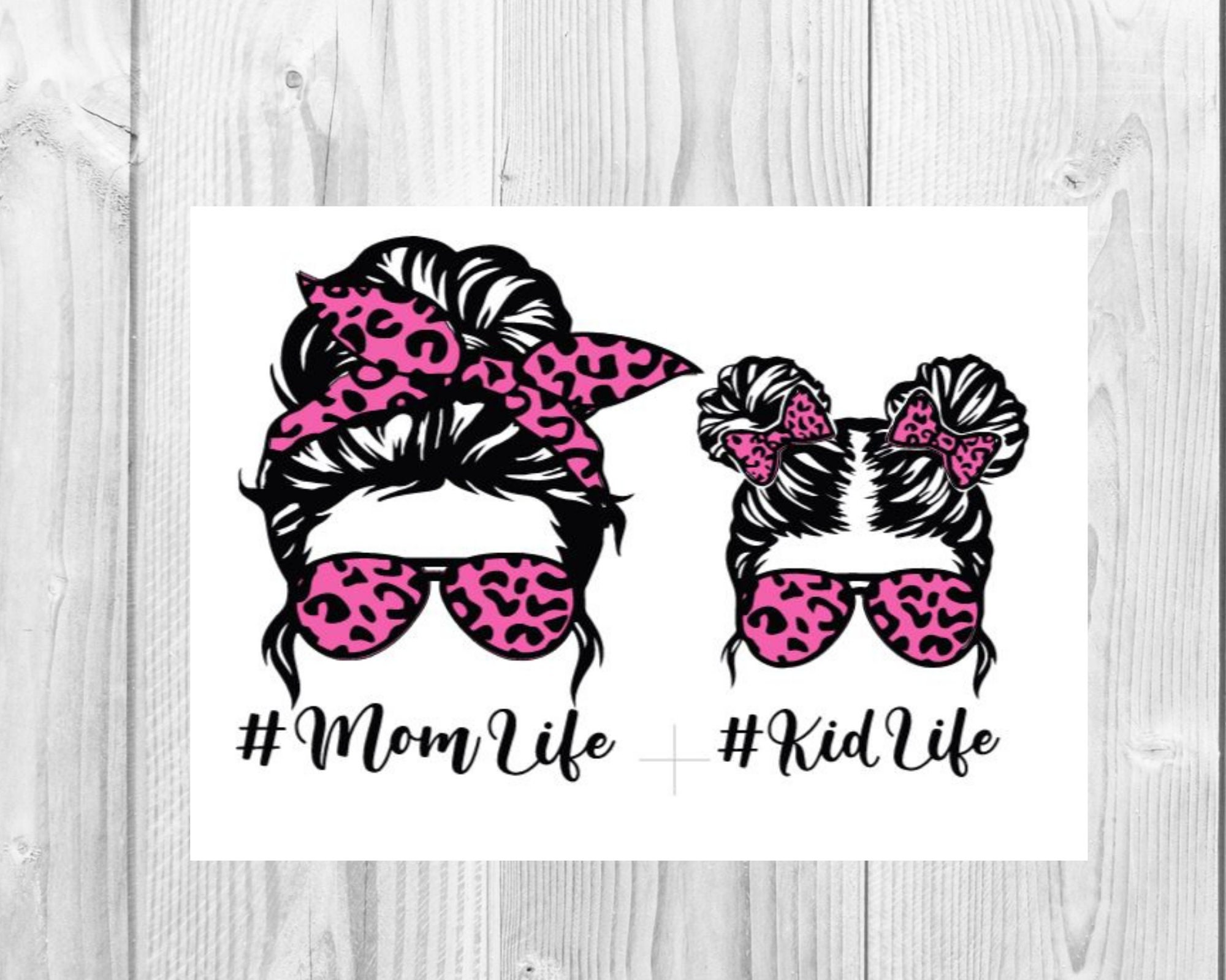 Paper Mom decals Vinyl Car Decals Mom Life Mom Mom Vinyl Decals Messy ...