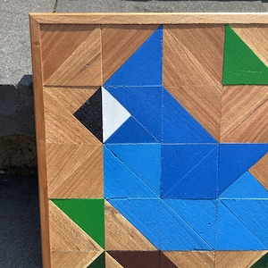 Blue Jay Wood Wall Hanging, Bluejay Barn Quilt - Etsy
