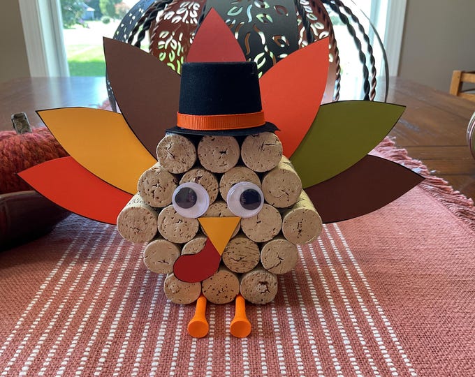 Thanksgiving Turkey Craft Kit: DIY Table Decor - Etsy