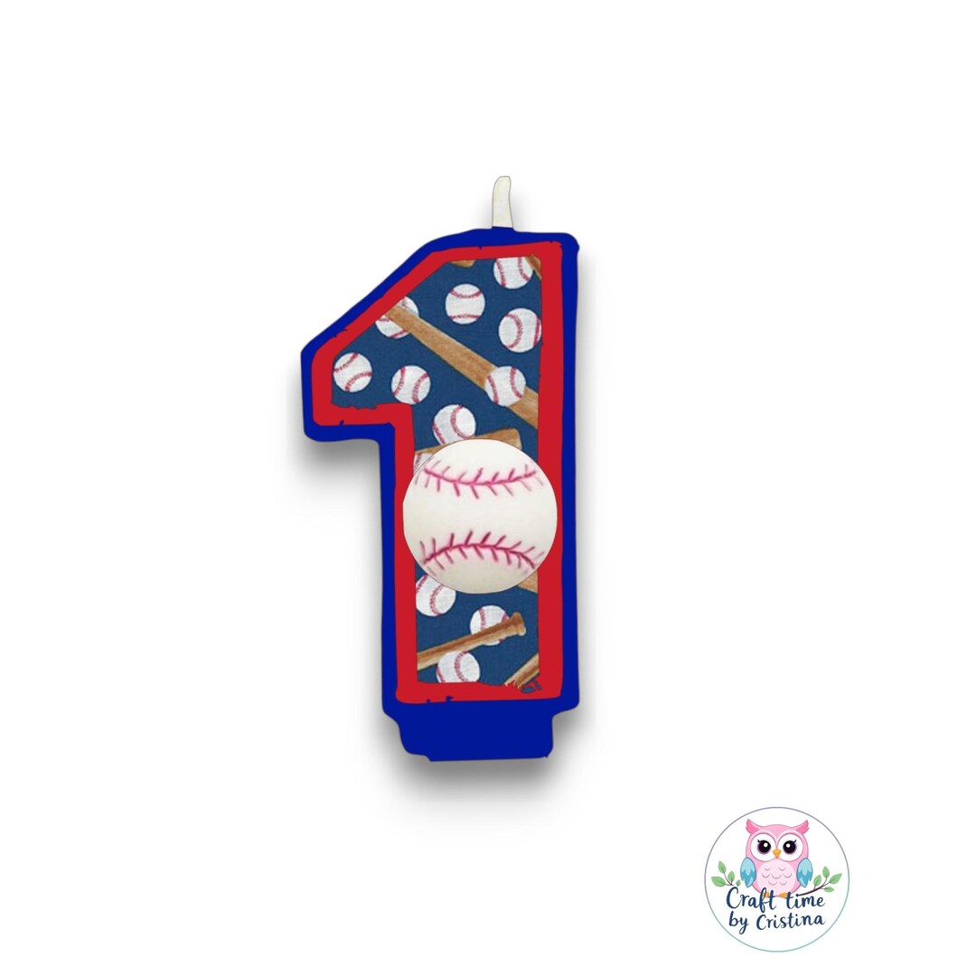 Baseball Candle, Little Rookie, Baseball 1st Birthday, Baseball, 1s ...